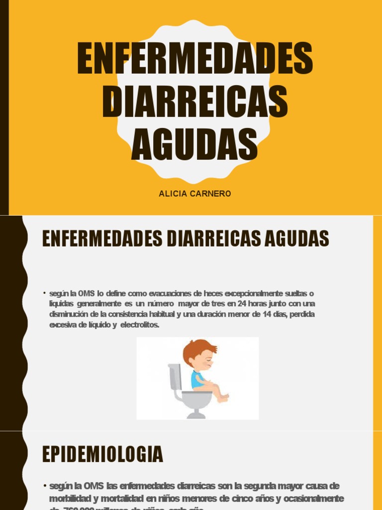 Enfermedades Diarreicas Agudas en Niños | PDF | Diarrea ...