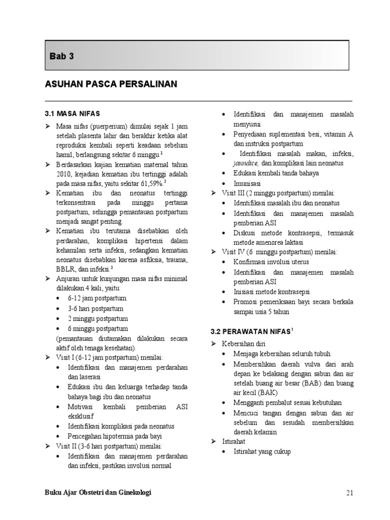 Asuhan Pasca Keguguran | PDF