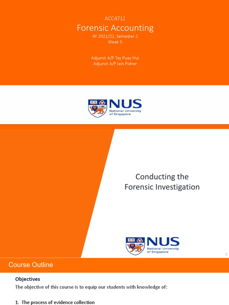 Forensic Evidence Collection, Preservation and Documentation: A Guide ...