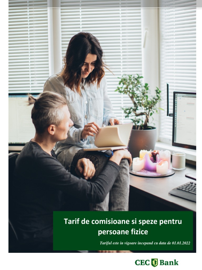 Comisioane - Operatiuni - PF BT | PDF