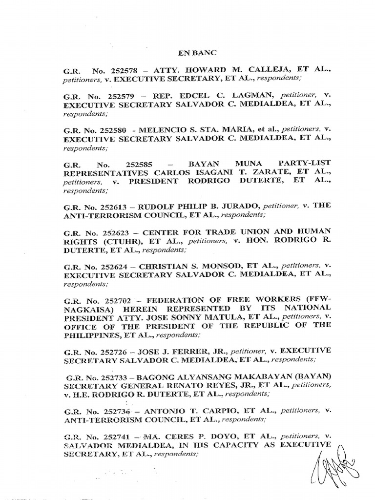 GR 252578 Caguioa | PDF