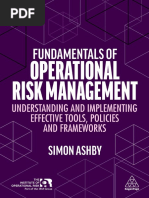 Hopkin - Fundamentals of Risk Management | PDF | Risk | Risk Management