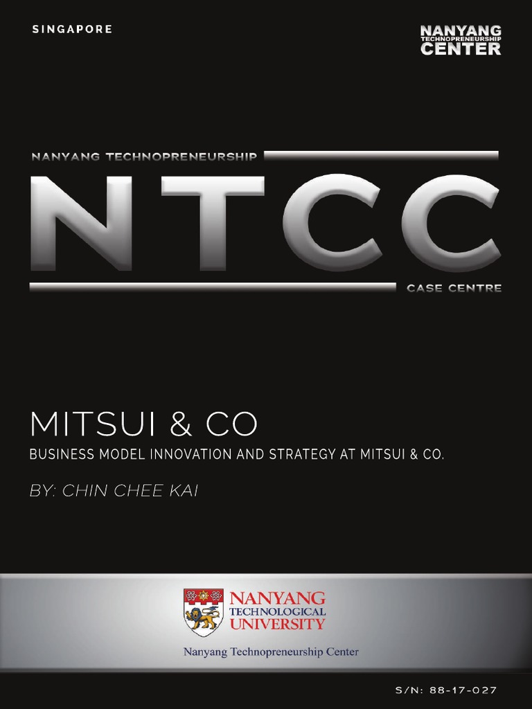 Mitsui and Co - Business Model Innovation and Strategy at Mitsui and Co ...