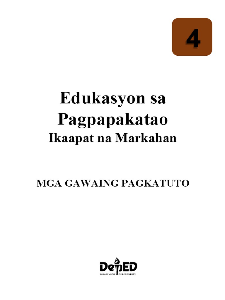 ESP4 Q4 Mod2 LAS | PDF