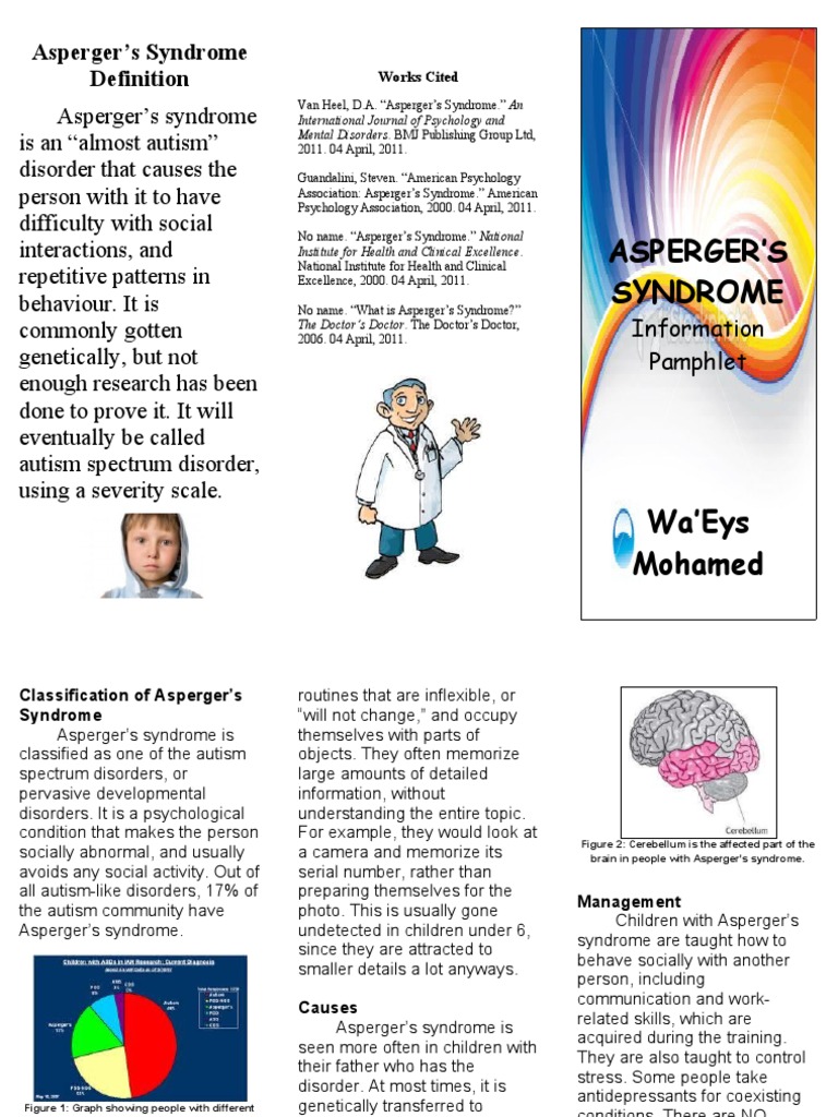 Health Brochure | PDF | Asperger Syndrome | Autism