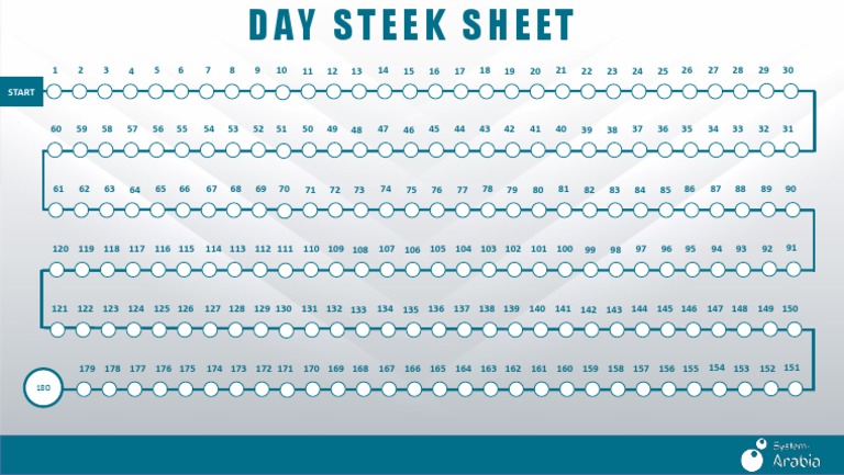 Daily Number Sequence Sheet | PDF