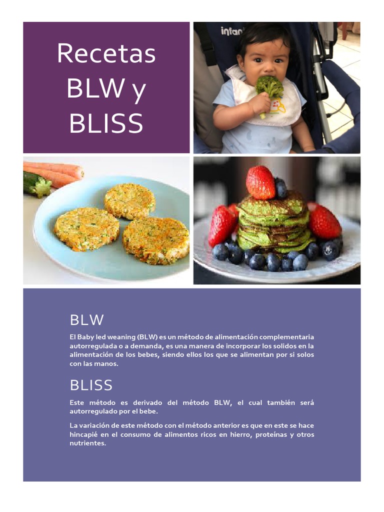 Recetas BLW | PDF | Panes | Alimentos