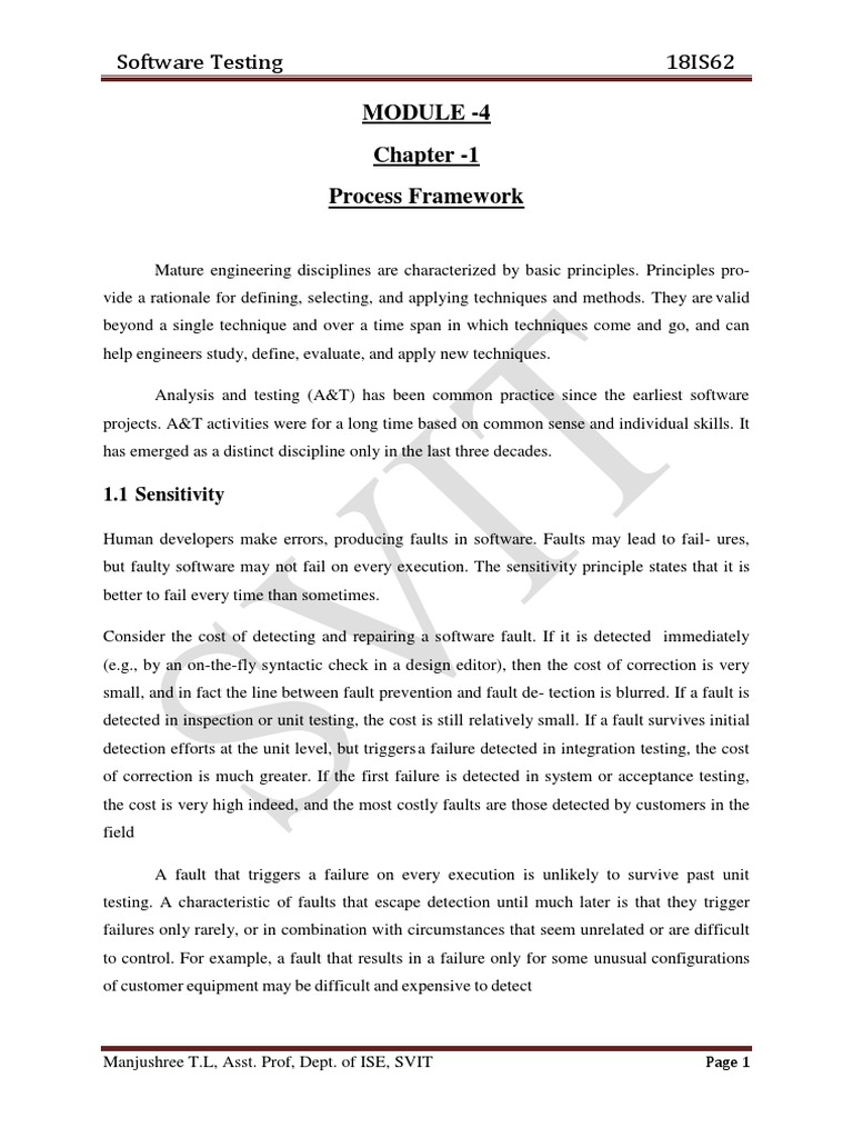 ST Module - 4 | PDF | Software Testing | Reliability Engineering