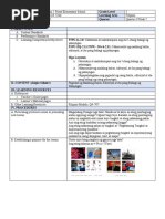 Lesson Plan in Filipino (Pang-Uri at Pang-Abay) | PDF