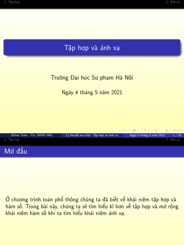 LTMT Tap Hop Va Anh Xa | PDF