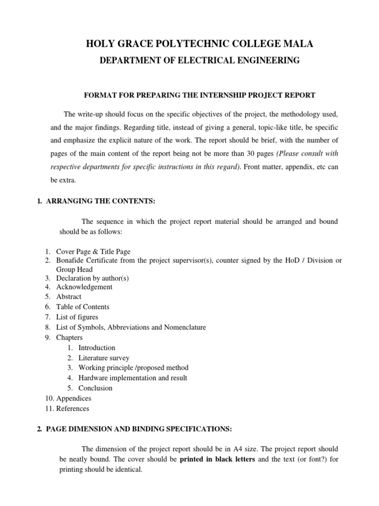 Holy Grace Polytechnic College Mala: Department of Electrical ...