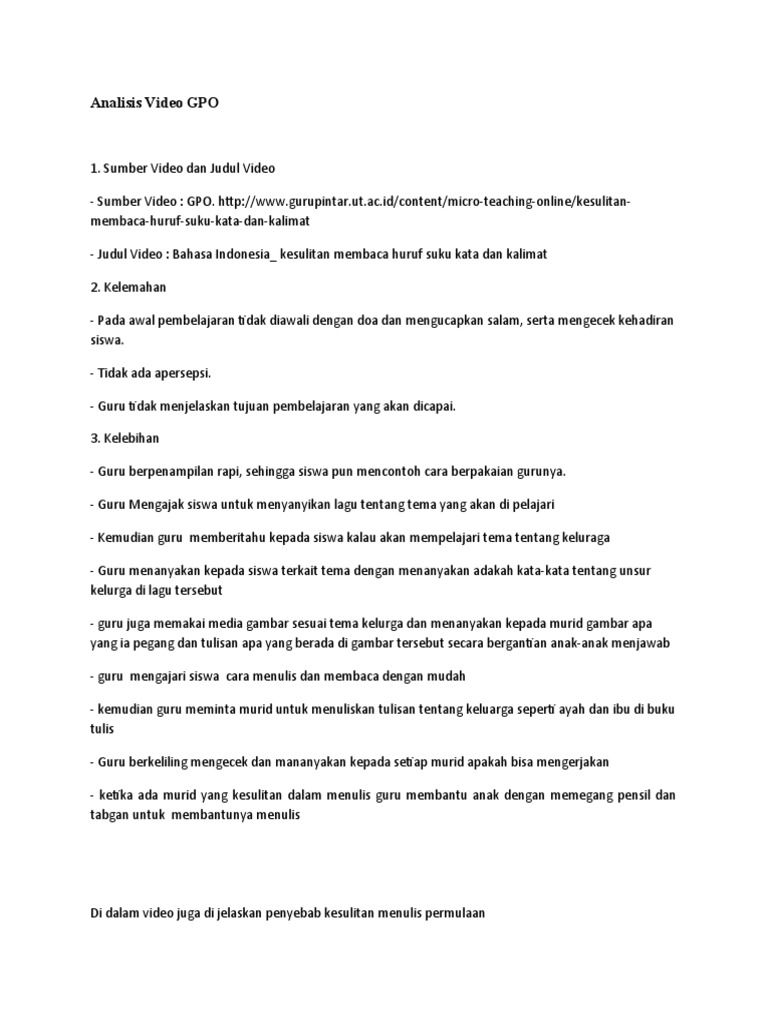 Analisis Gpo Athena | PDF