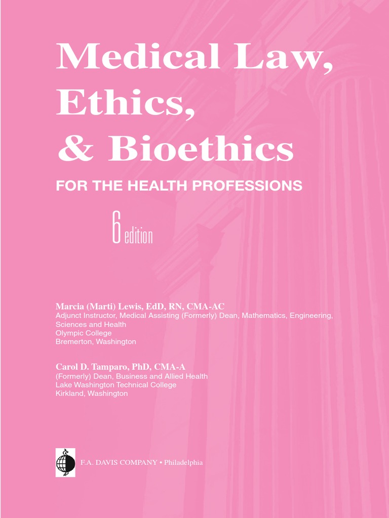 Medical Laws, Ethics and Bioethics For The Health Professionals | PDF ...