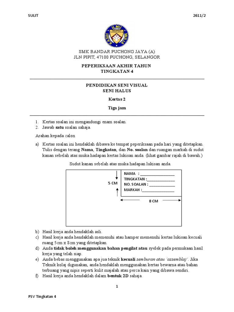 PAT PSV T4 k2 2021 | PDF