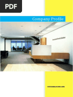 Interior Design Company Profile Sample | PDF | Interior Design | Business