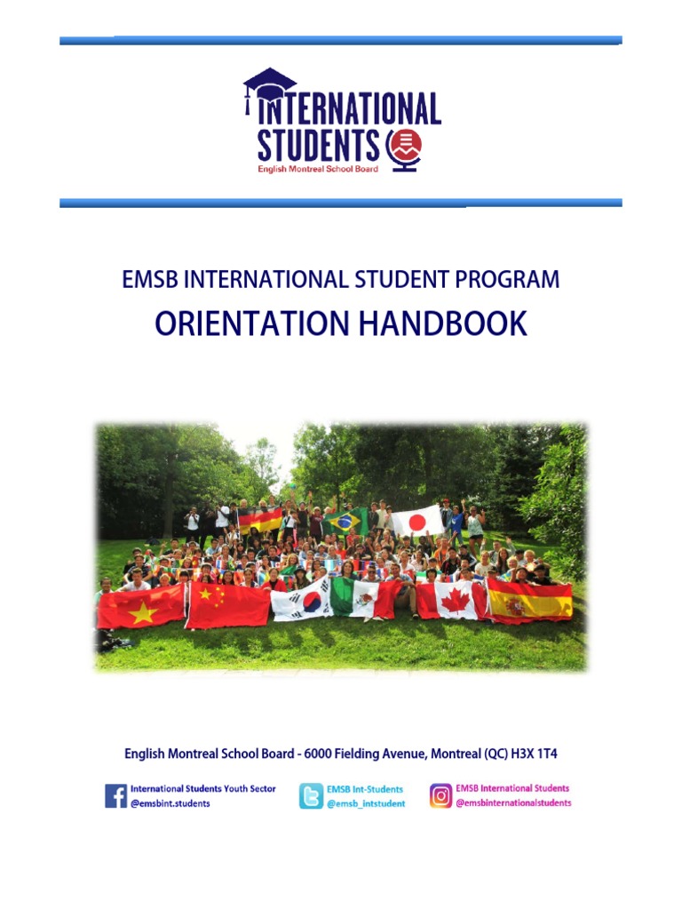 Handbook Orientation 2017 | PDF