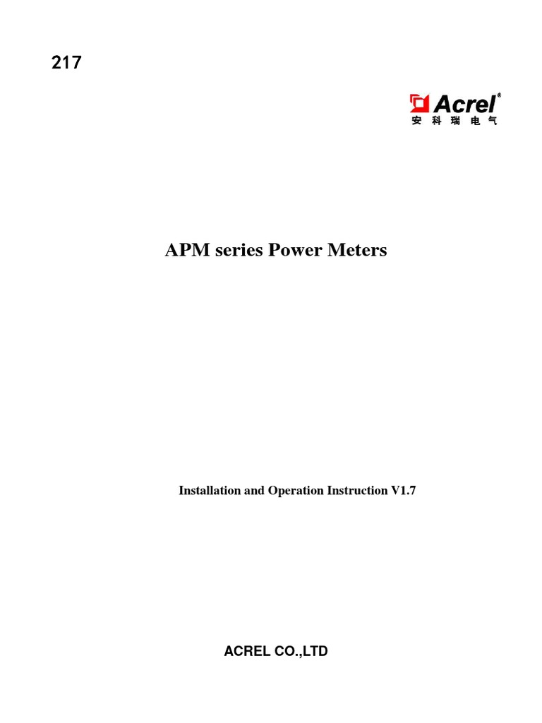 Manual of APM | PDF