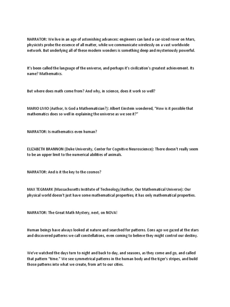 The Great Math Mystery | PDF | Physics | Milky Way