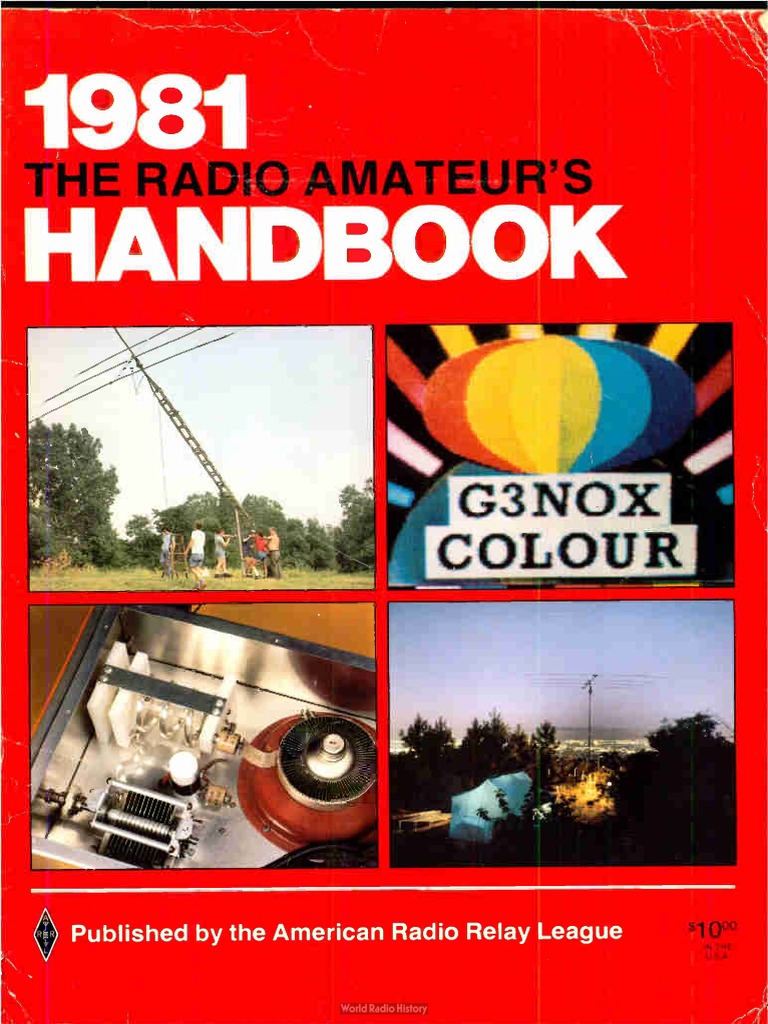 ARRL Handbook For Radio Communications 1981 58th | PDF | Amateur Radio ...