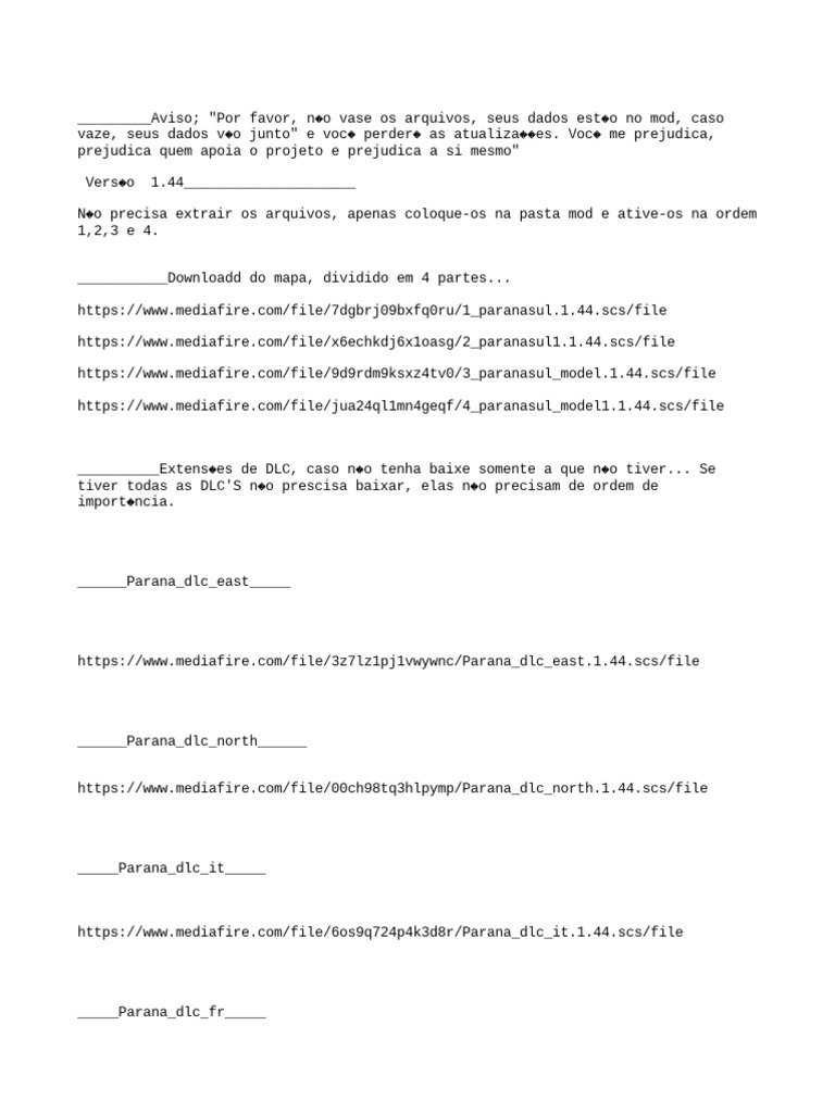 Mapa Parana Sul by Augusto Viana1.44.x | PDF