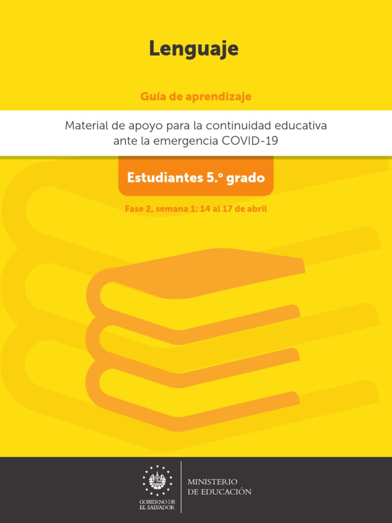 Guía de Lenguaje para 5° Grado: Texto Dramático | PDF