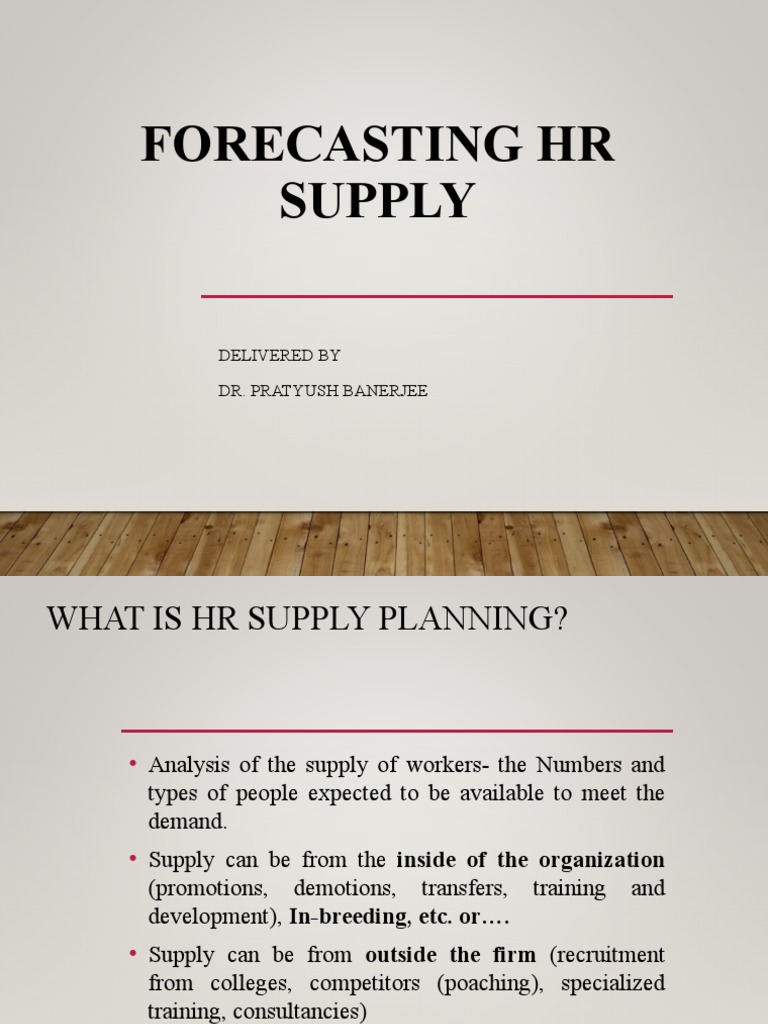Chapter 7 - Forecasting HR Supply | PDF | Markov Chain | Matrix (Mathematics)