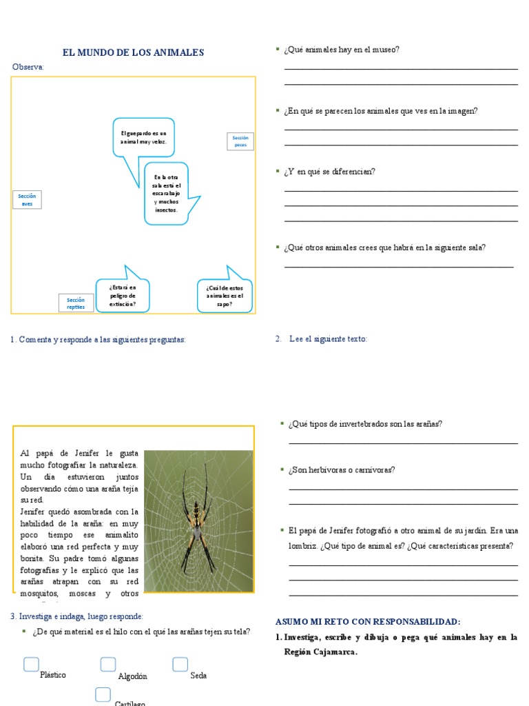 El Mundo de Los Animales | PDF