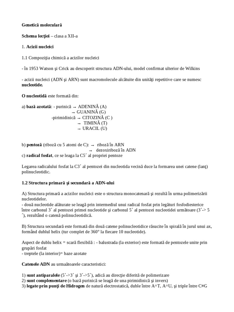 Schema Lectiei | PDF