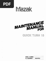 Mazak M Code List | PDF | Machines | Crafts