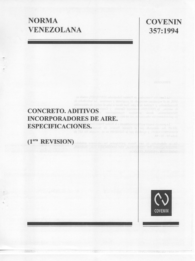 Covenin 1753 | PDF