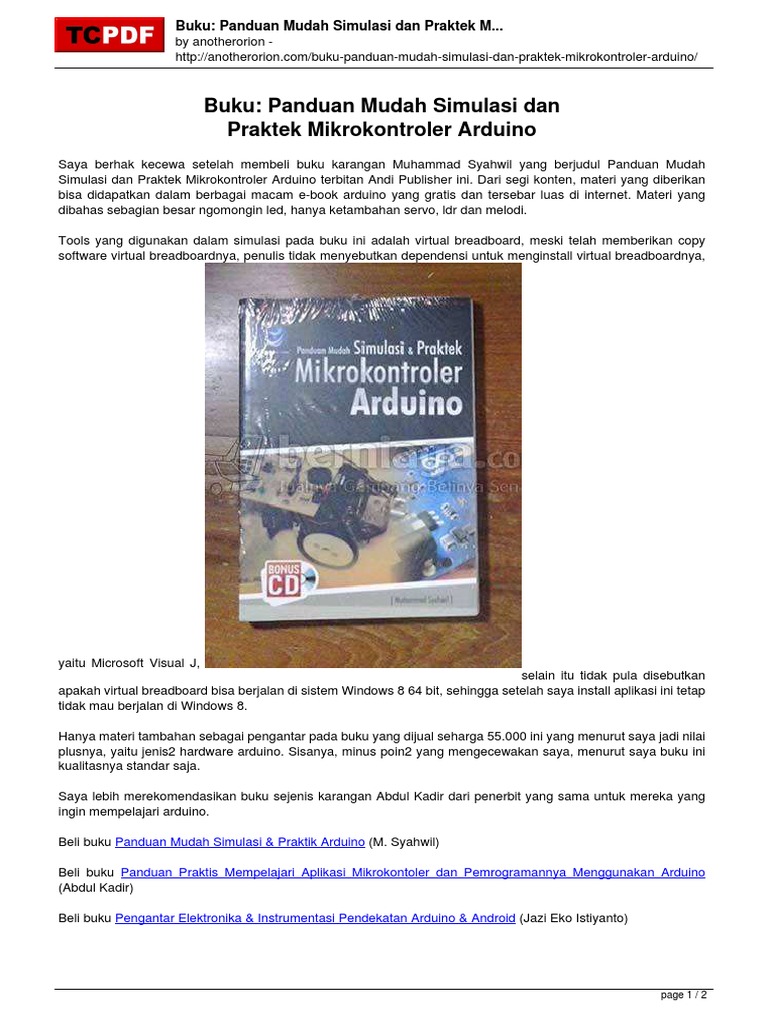 Buku Panduan Mudah Simulasi Dan Praktek | PDF | Teknologi & Rekayasa