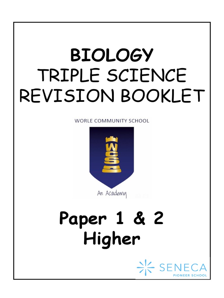 Biology Revision Booklet (Higher) | PDF
