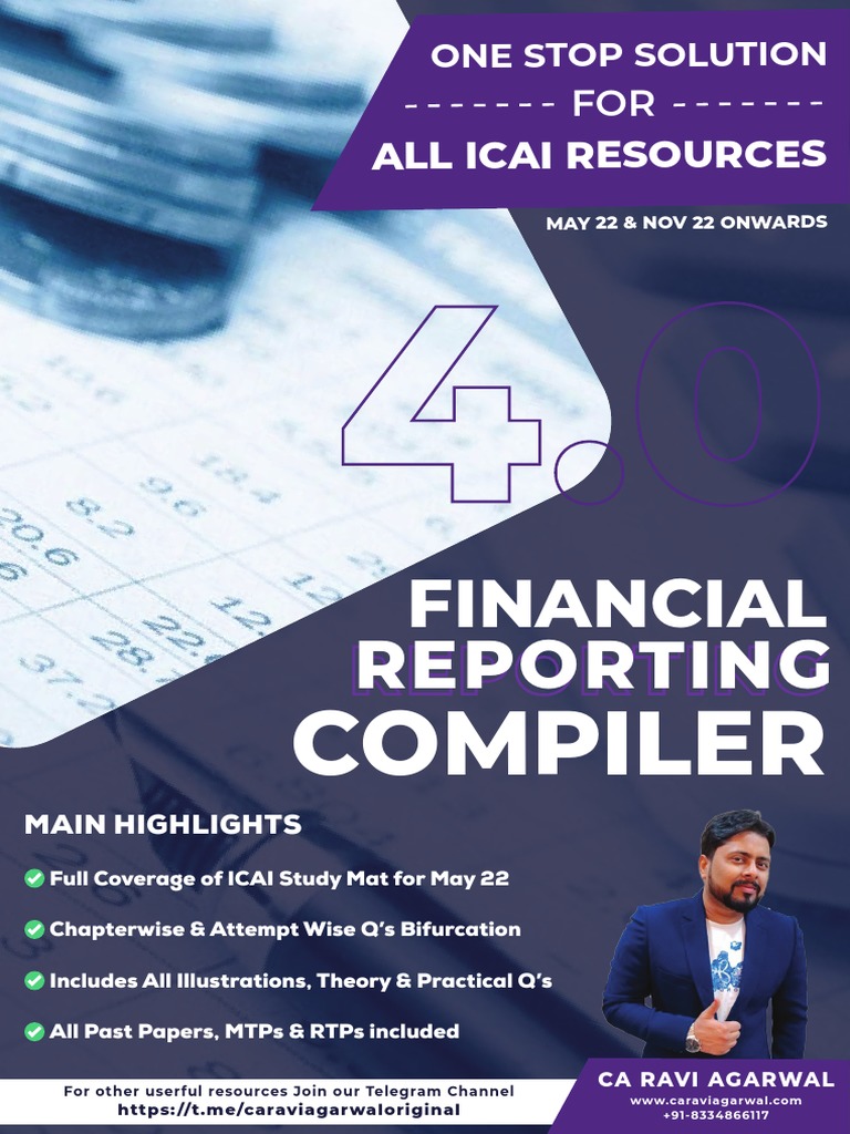 Fr Compiler 4 0 Ca Final By Ca Ravi Agarwal Pdf Fair Value