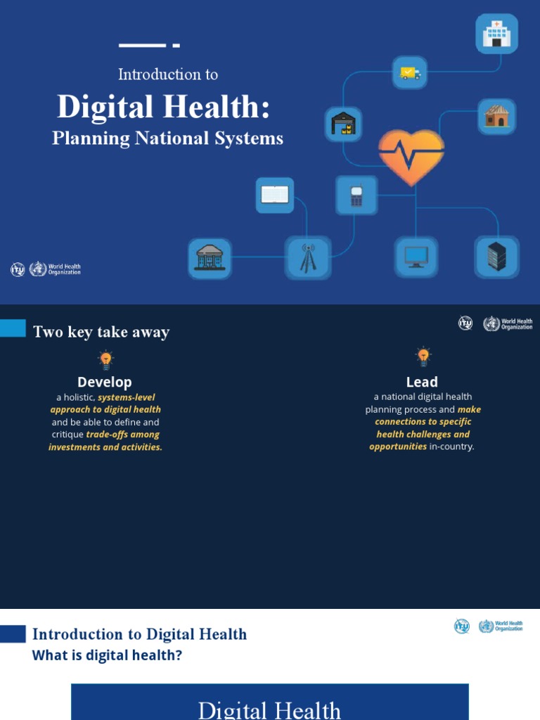 1 Digital Health 101 D1 Introduction To Digital Health Pdf Health