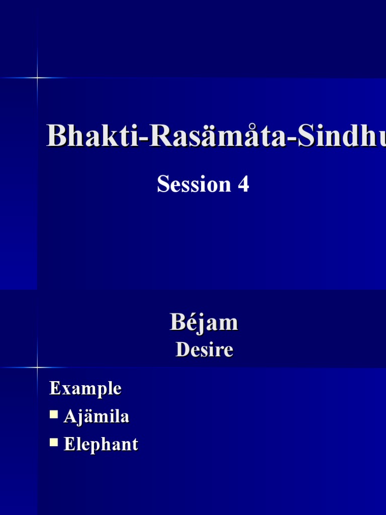 Bhakti Rasamrta Sindhu 4 | PDF | Love | Bhakti