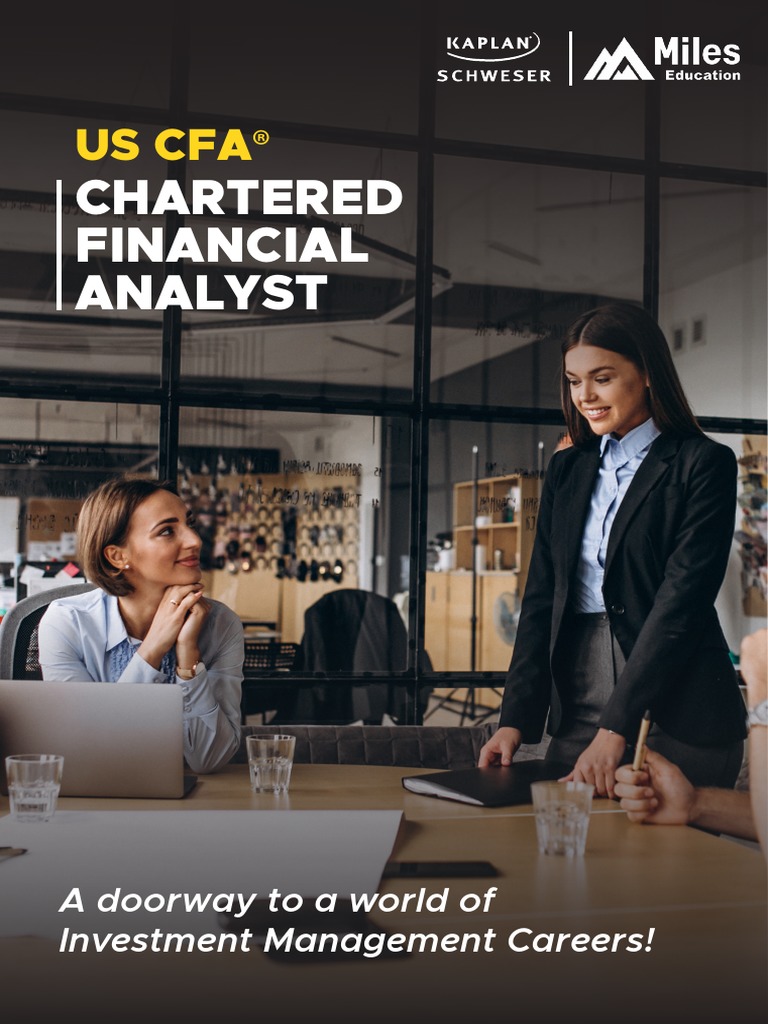 Chartered Financial Analyst: Us Cfa® | PDF | Kaplan | Financial Services
