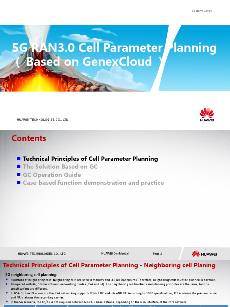 5G RAN3.0 Cell Parameter Planing | PDF | Lte (Telecommunication ...