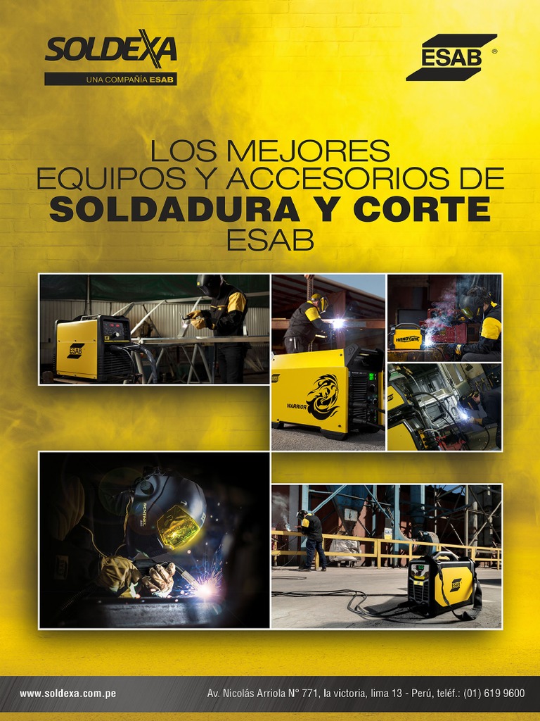 SOLDEXA - Triptico ESAB 2021 OK | PDF