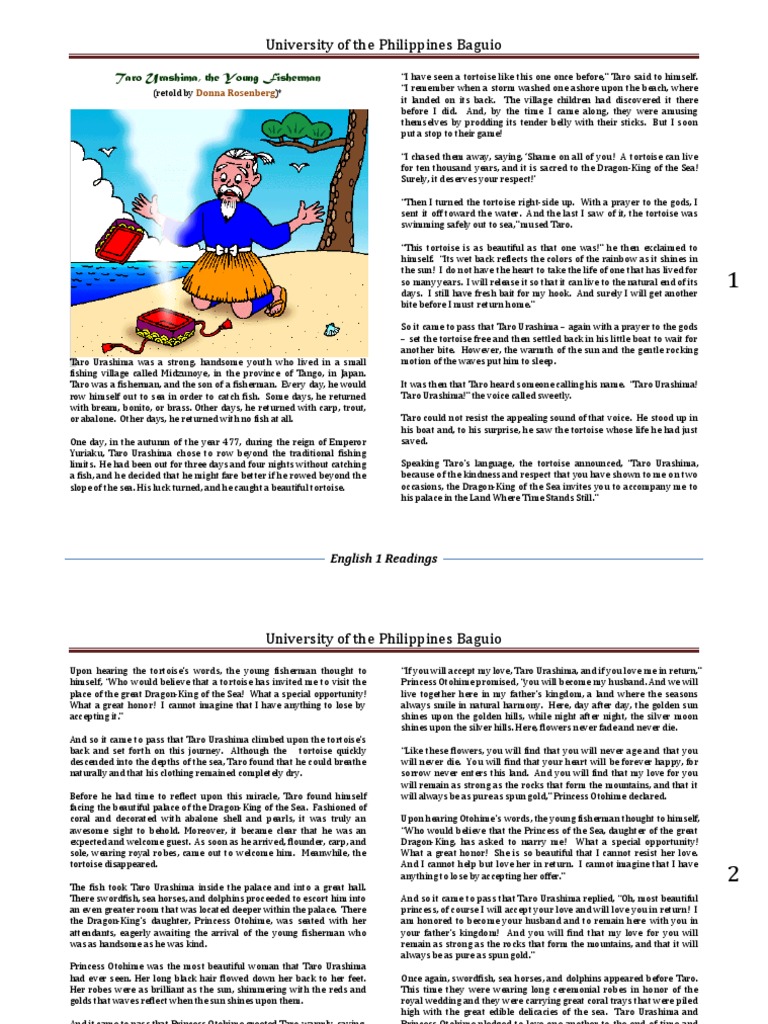 Urashima Taro: A Fisherman's Tale | PDF | Nature