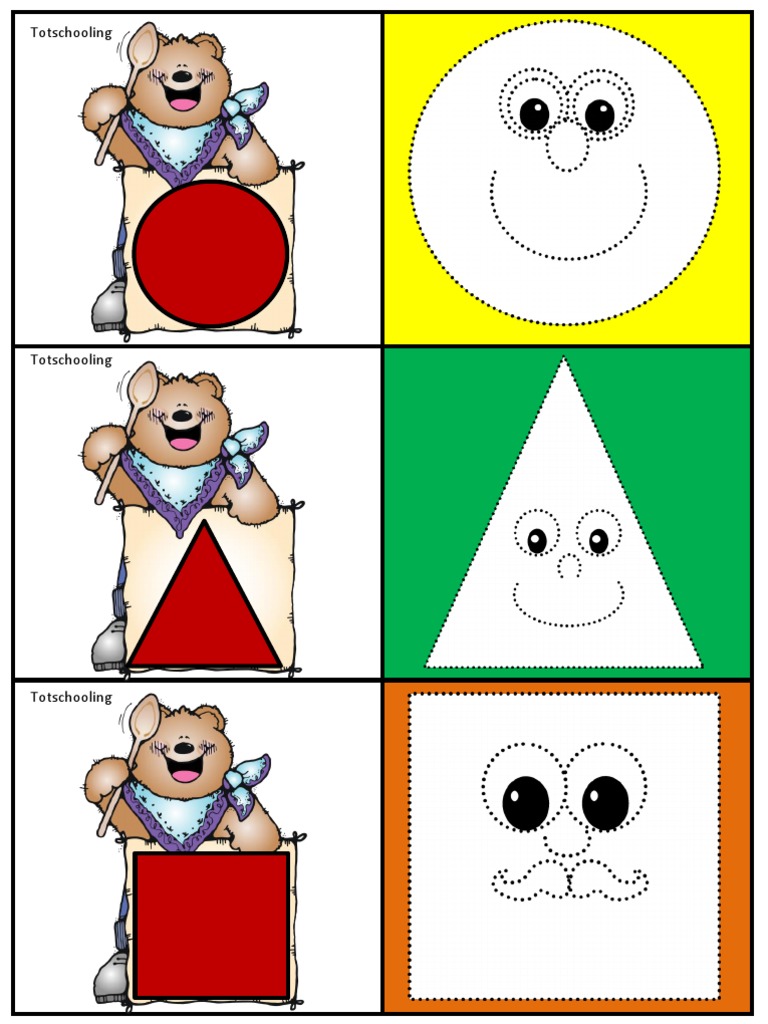 Free - Shape Tracing Puzzles | PDF