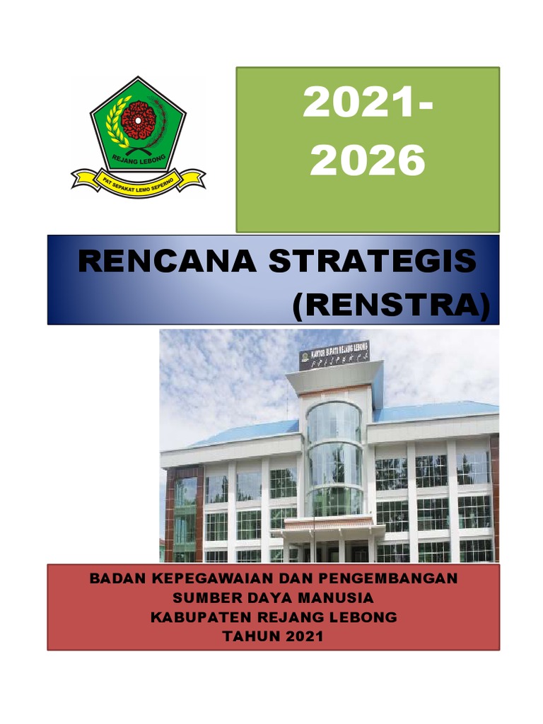 Renstra BKPSDM - Erma Eliza | PDF