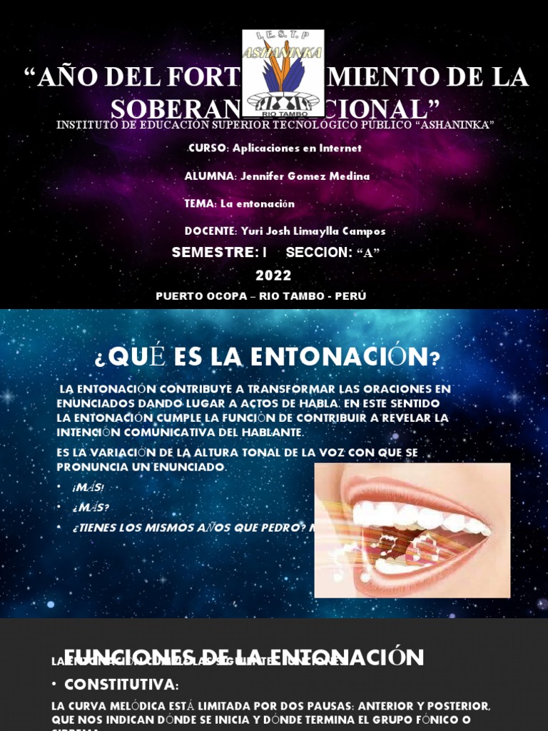 La Entonación y sus Funciones | PDF