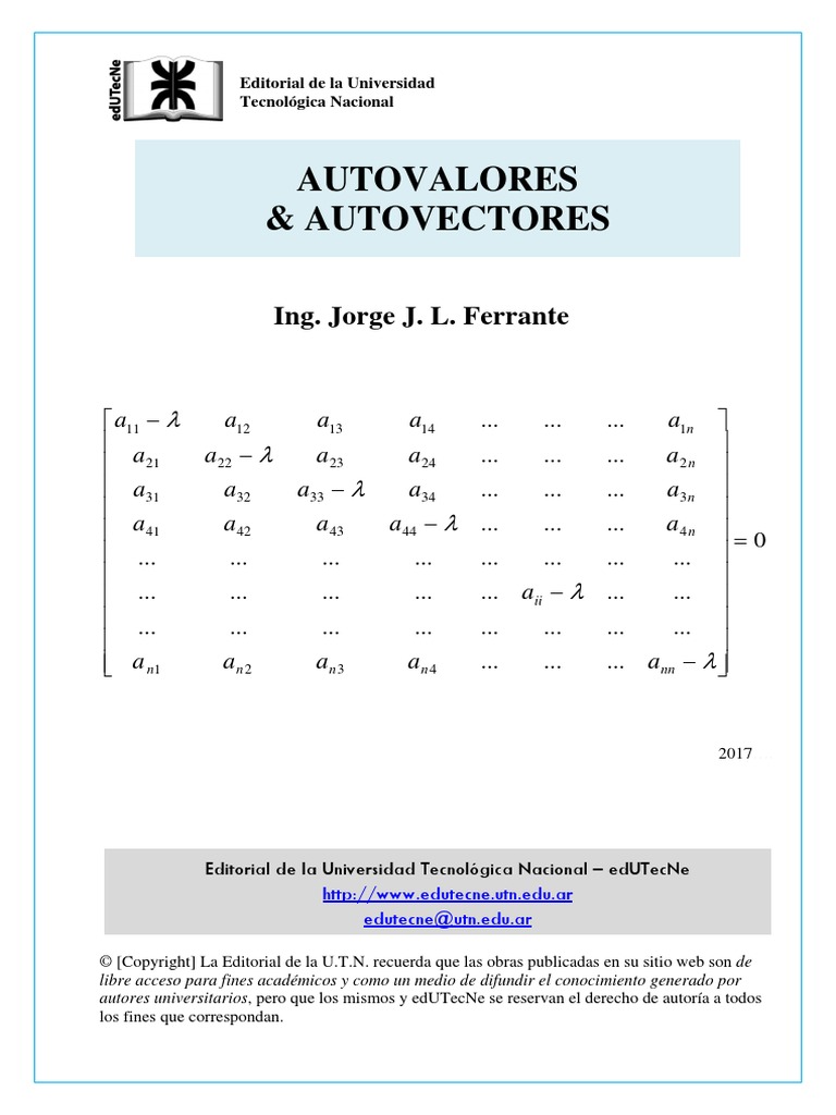 15°autovalores y Autovectores-Semana15-BMA18-21-2 | PDF | Valores propios y vectores propios ...
