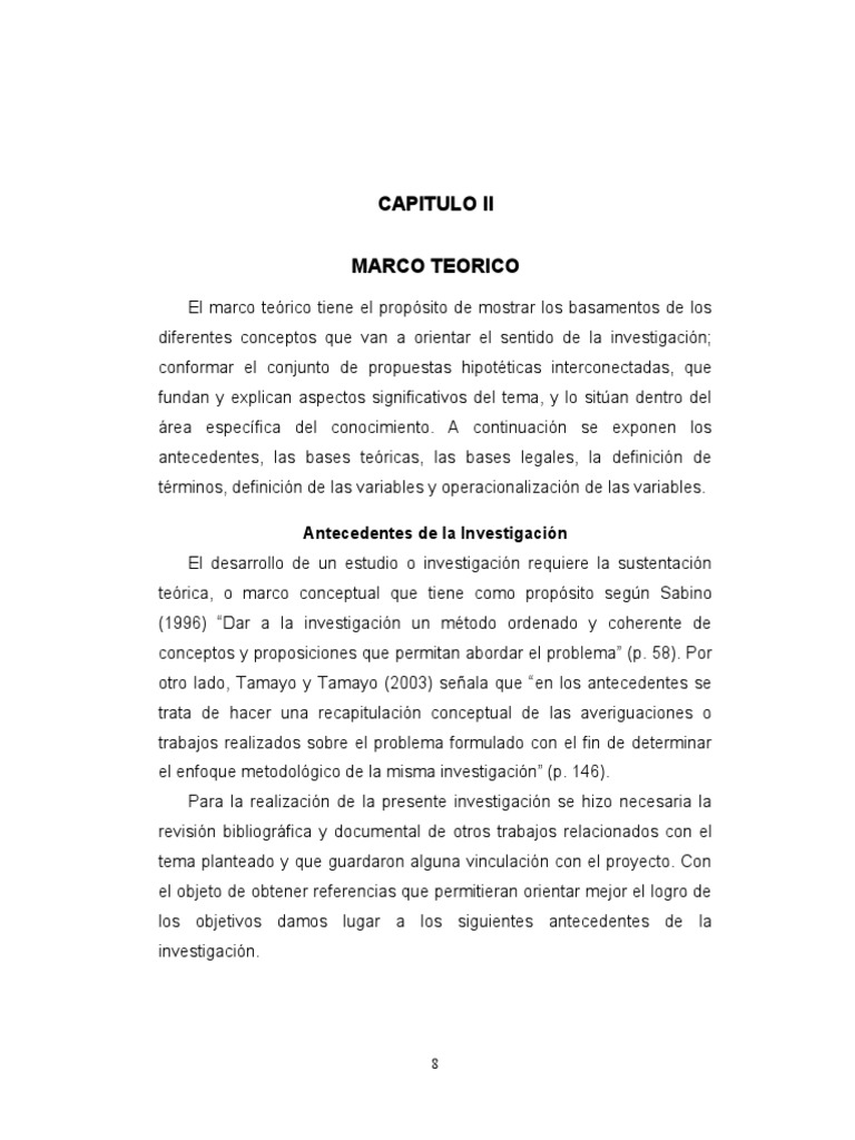 Capitulo 2 Tesis | PDF