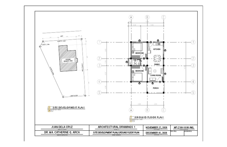 Architectural Drawings Project 2 | PDF