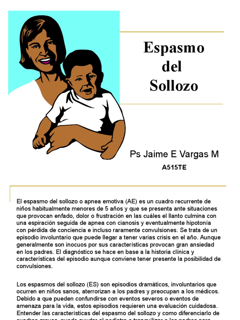 Espasmo Del Sollozo 1 | PDF | Anemia | Neurología