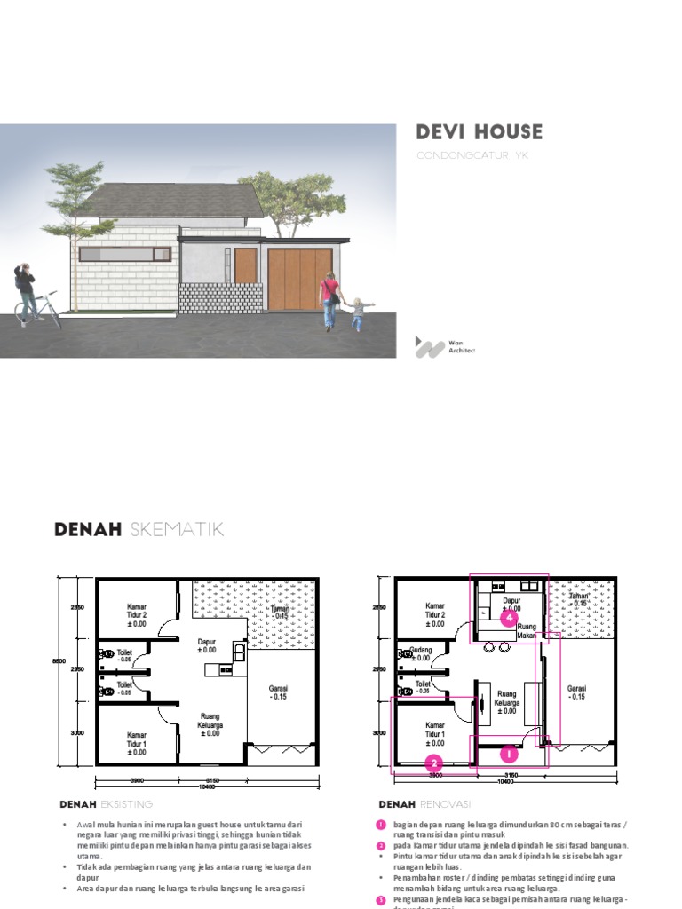 Konsep Skematik Devi House | PDF