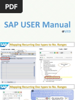 SAP Recurring Entry Guide | PDF | Computing | Software