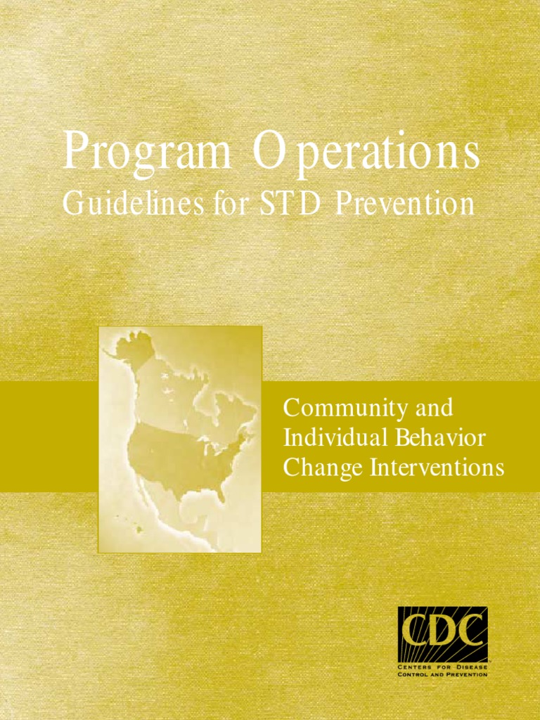 Program Operations: Guidelines For STD Prevention | PDF | Sexually ...