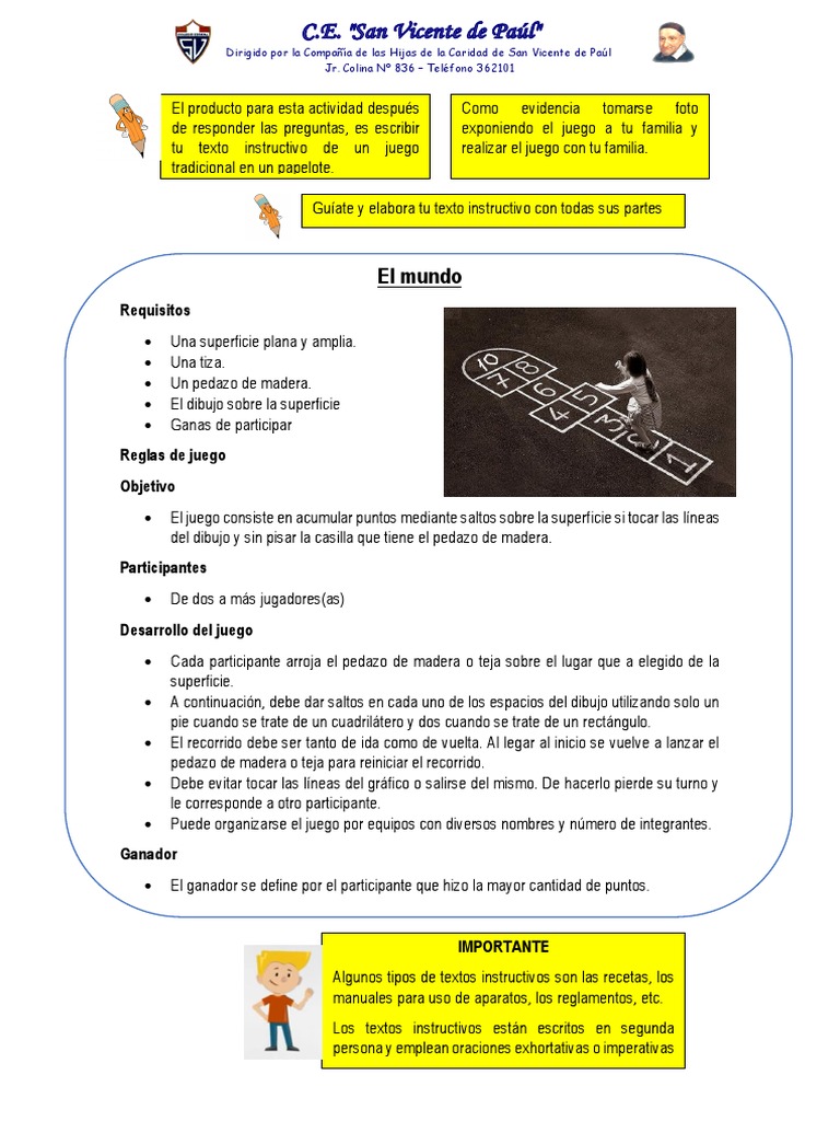 Modelo de Texto Instructivo | PDF